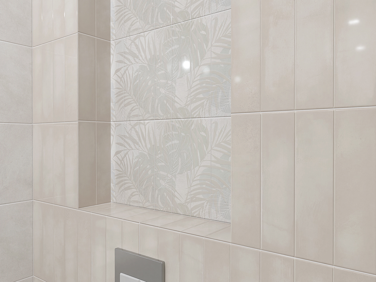 Плитка настенная AZORI Bricks Beige Azul 31,5х63см купить в Томске